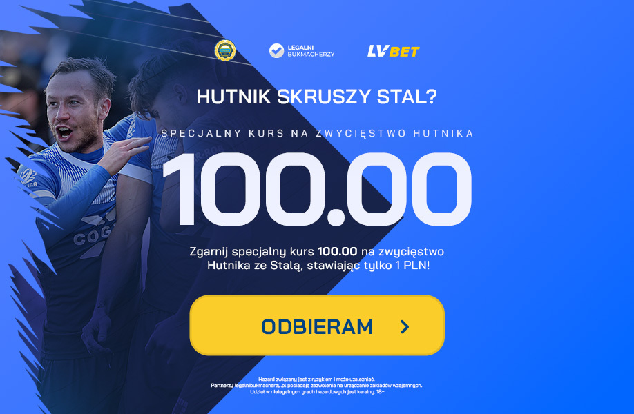 Hutnik skruszy Stal? Akcja specjalna LegalniBukmacherzy.pl! - Hutnik Kraków
